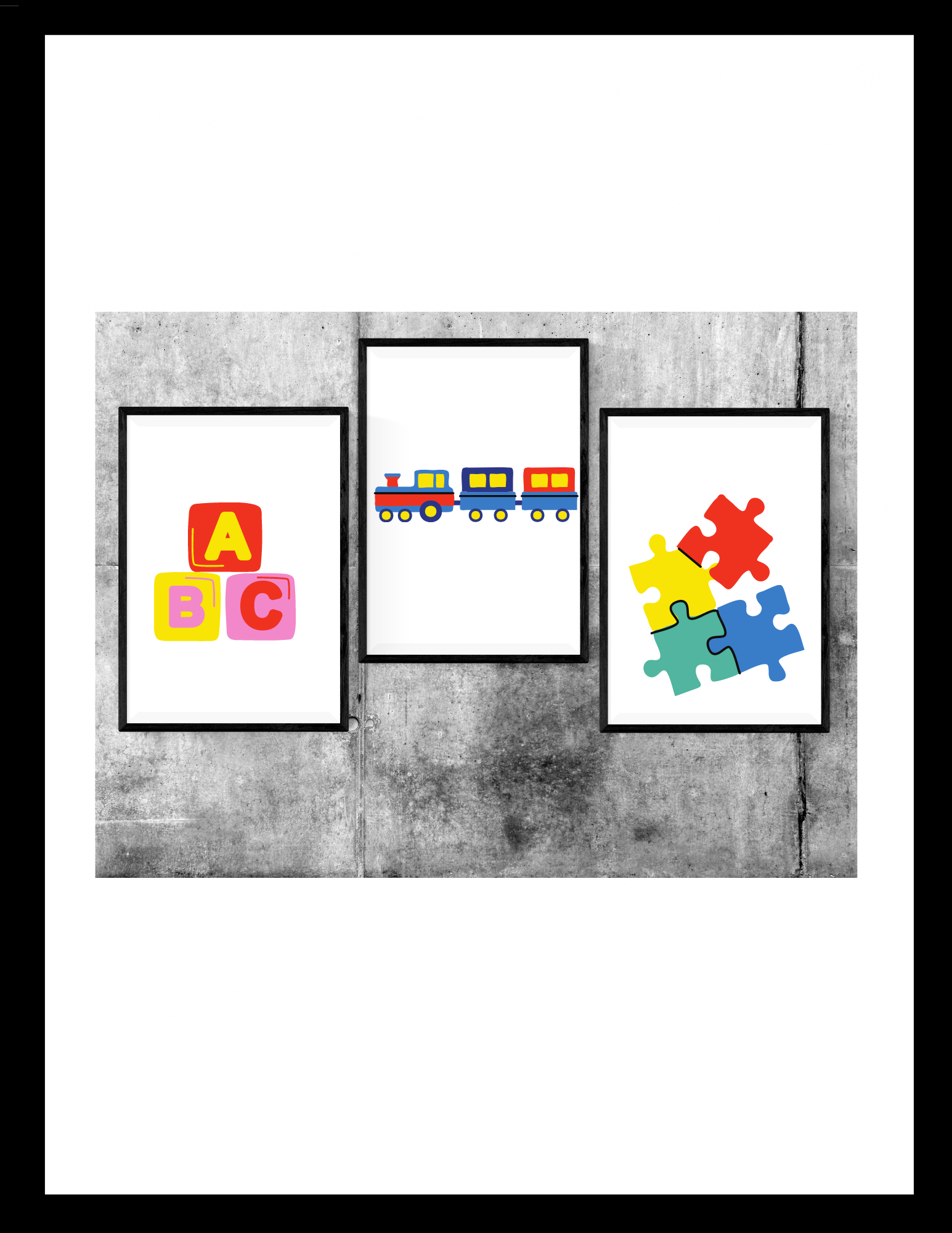 ABC/ RAINBOW /FOCUS/ WALL ART - Payhip