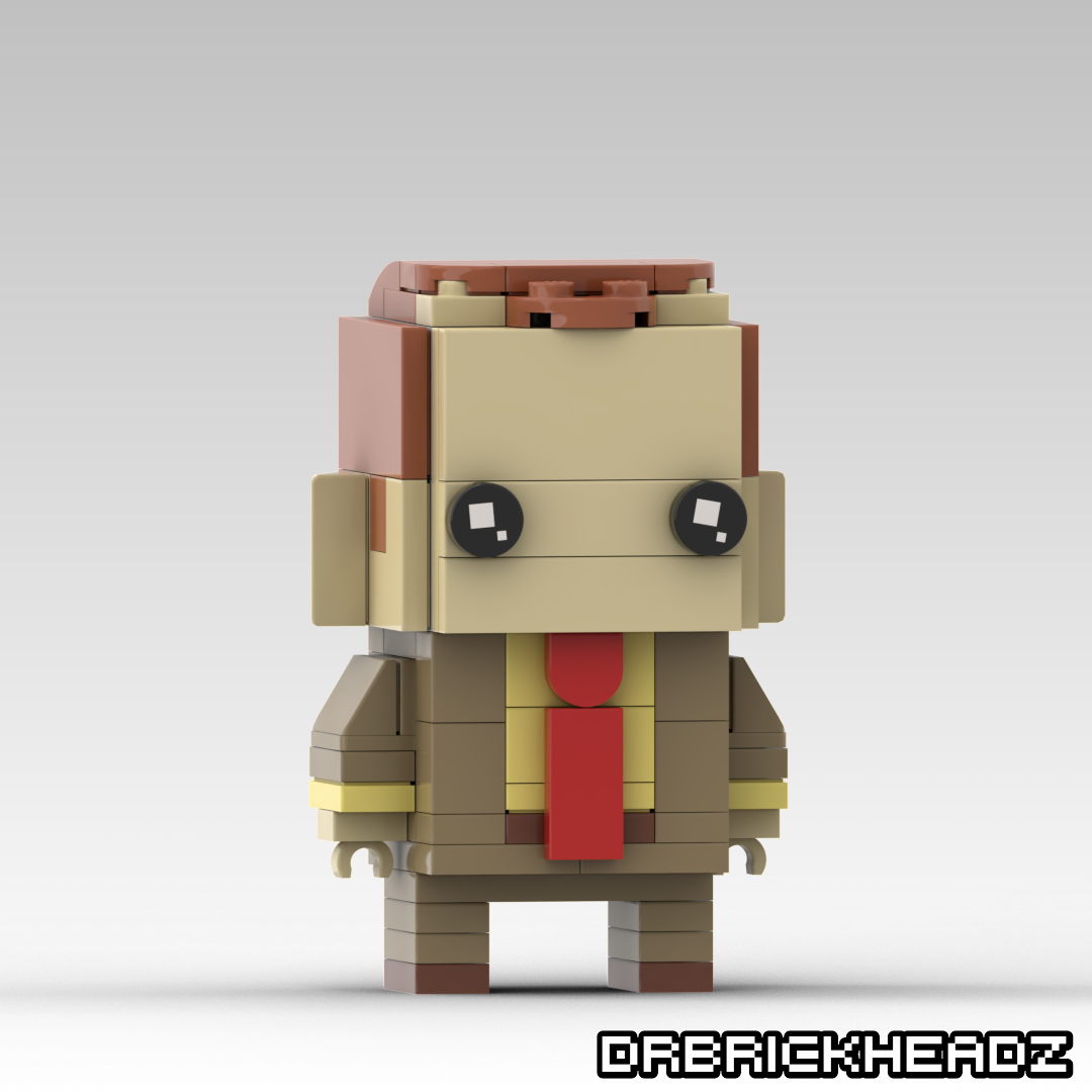 Toby Flenderson (The Office) Custom Brickheadz Instructions - Payhip