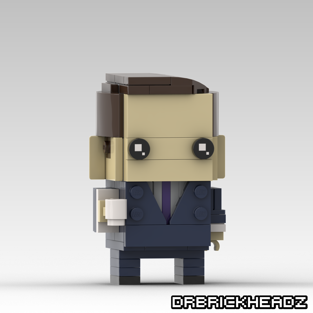 Michael Scott (The Office) Custom Brickheadz Instructions - Payhip