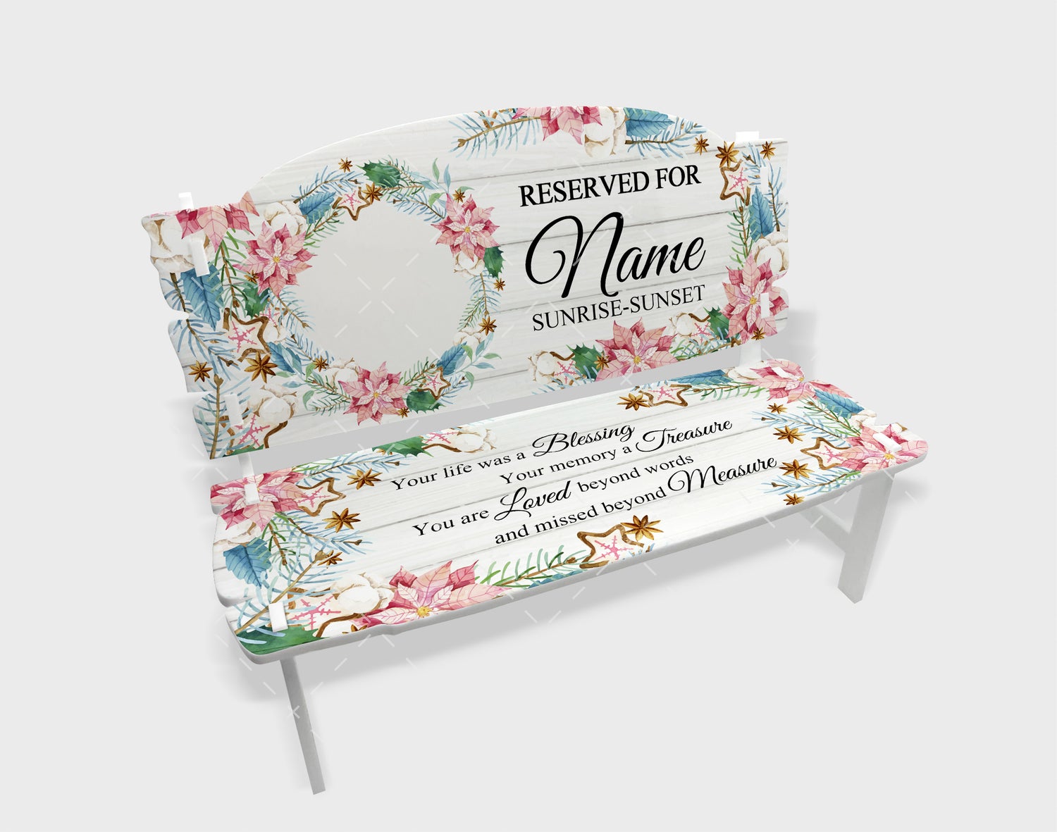 Reserved for Christmas Memorial Bench - Payhip