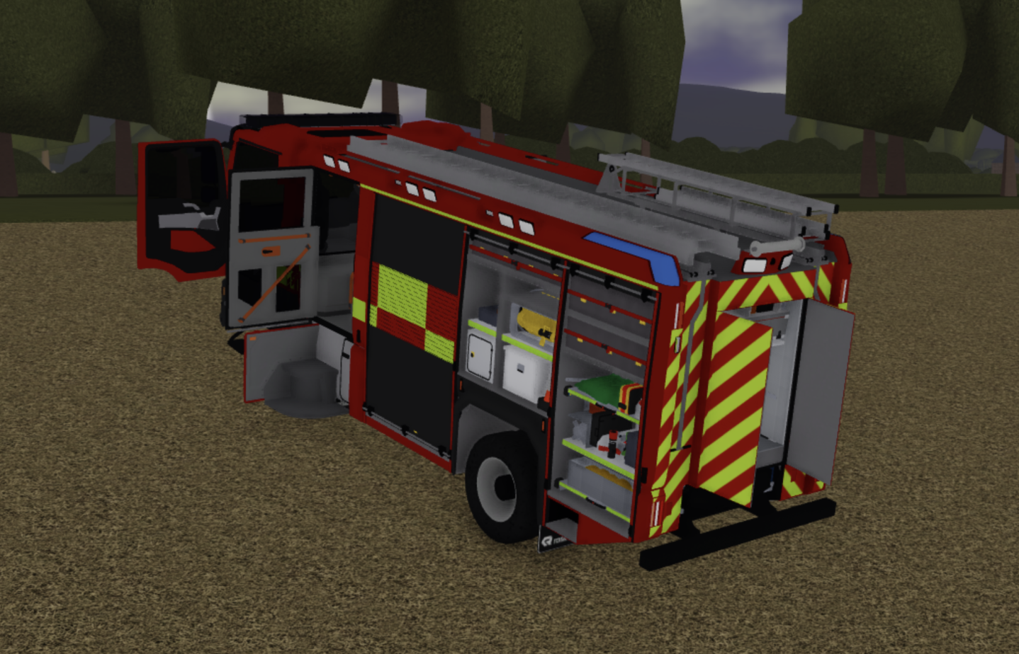 Rural UK Fire Engine 4X4 - Payhip