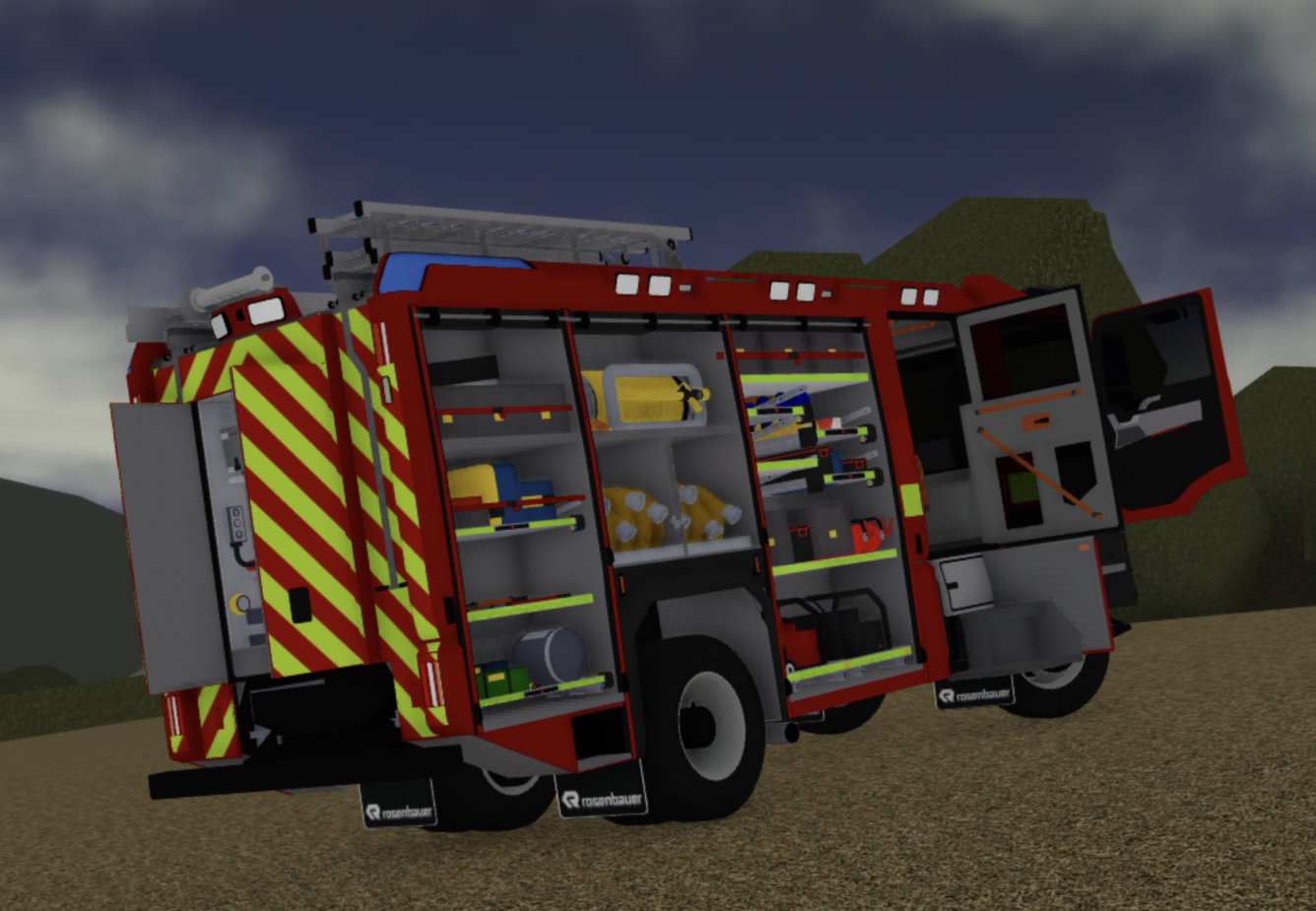 Rural UK Fire Engine 4X4 - Payhip