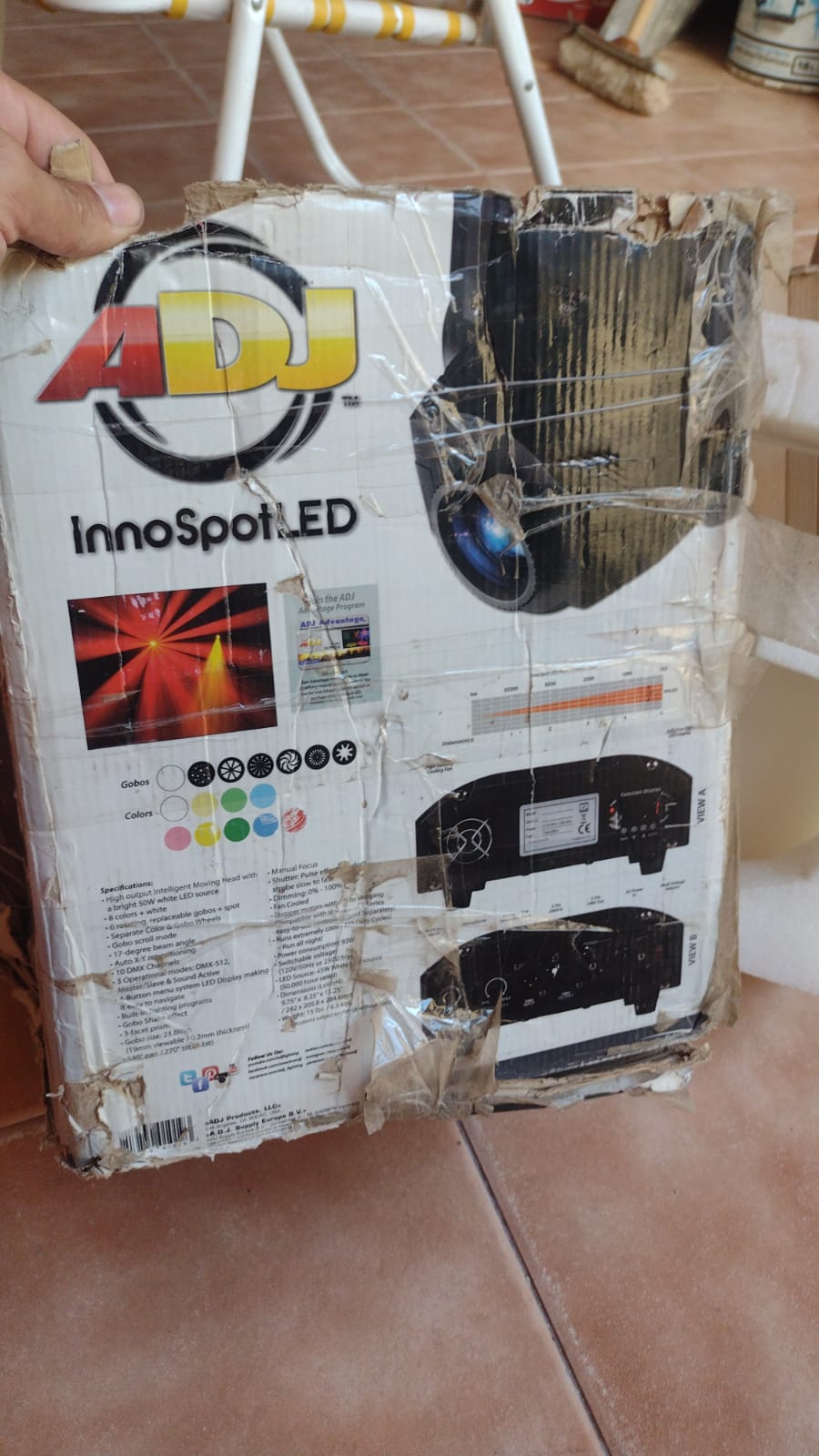 Fixture de Freestyler P/ Inno Spot Led de American DJ - Payhip