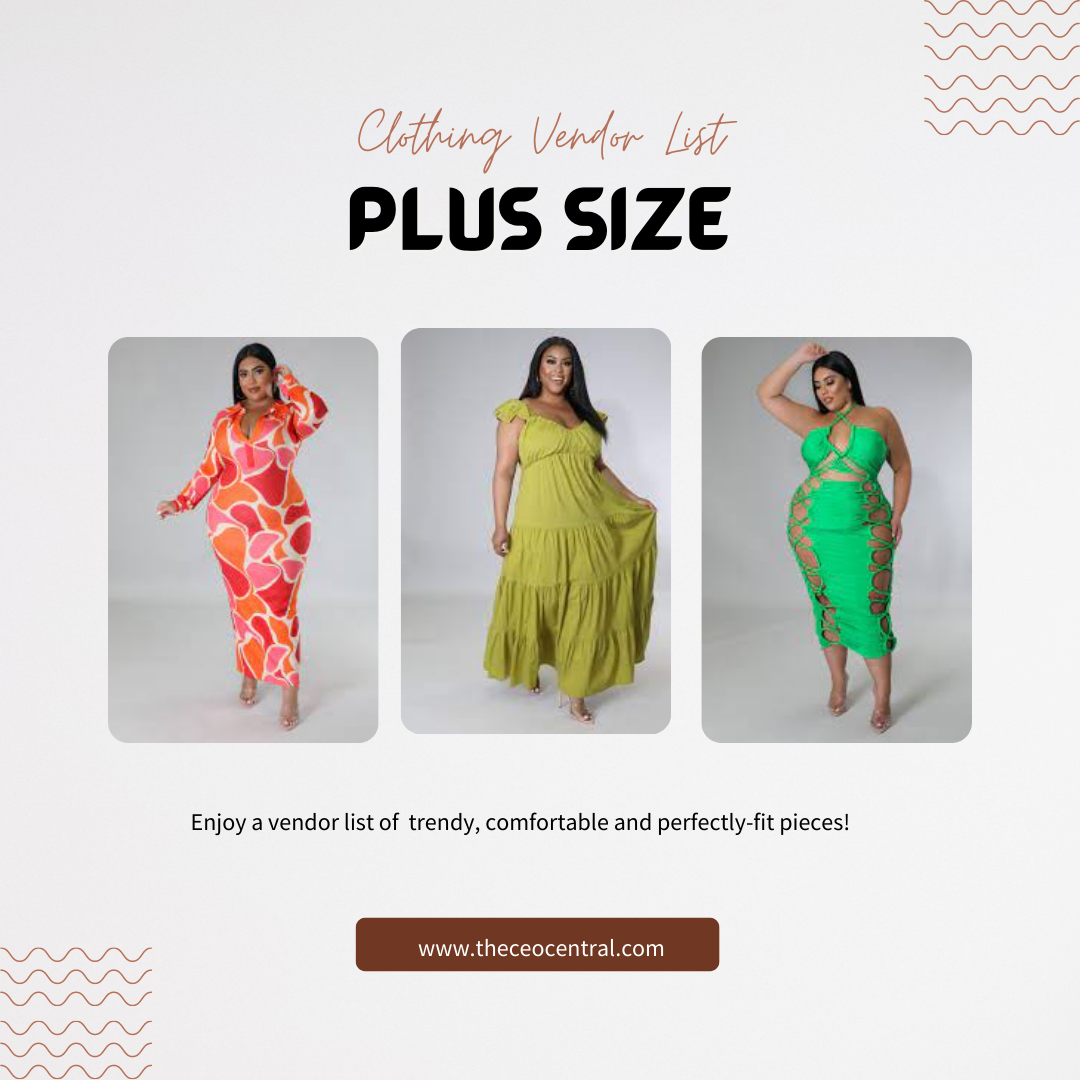 Plus Size Vendor List - Payhip