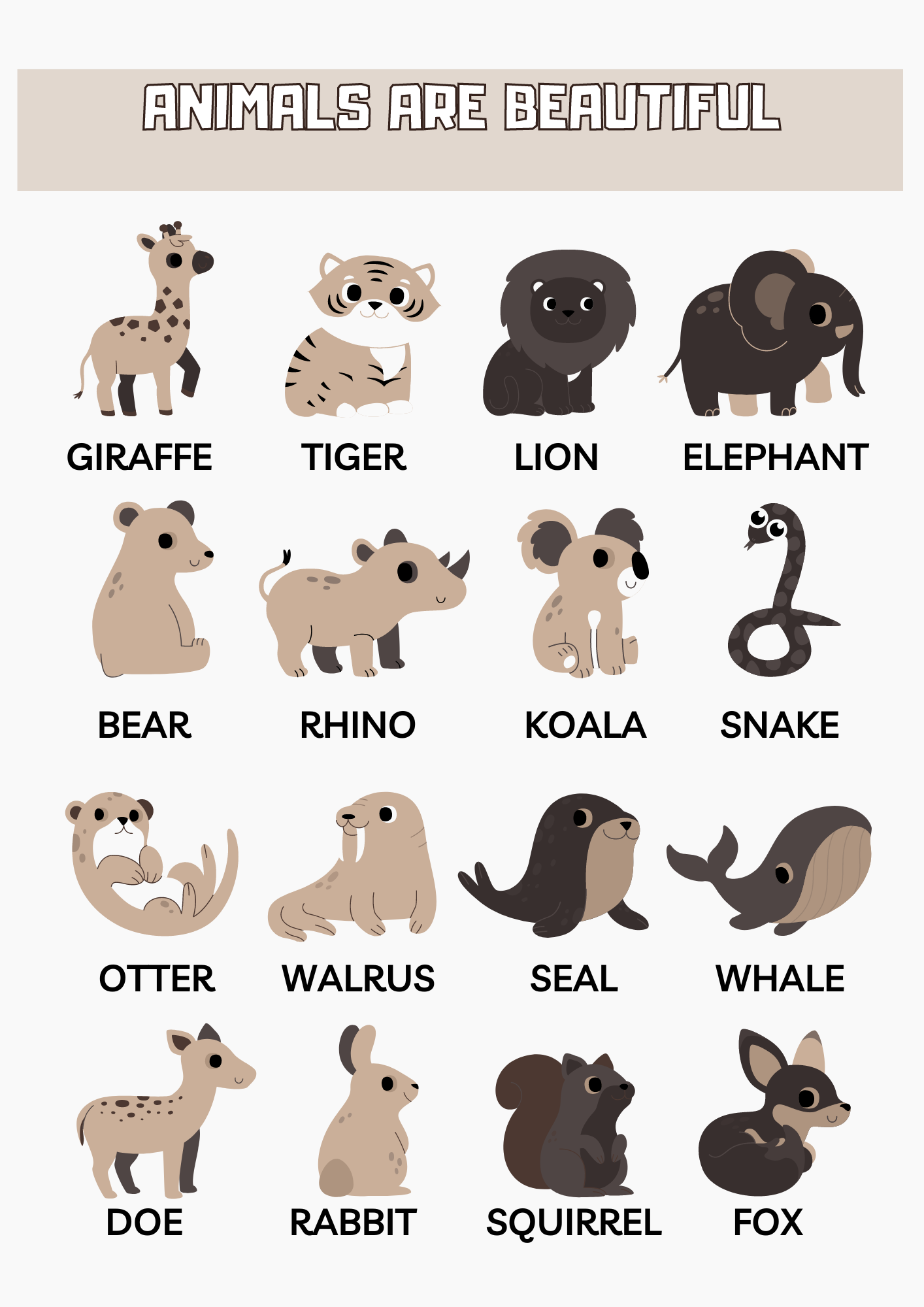 ANIMALS ARE BEAUTIFUL - Payhip