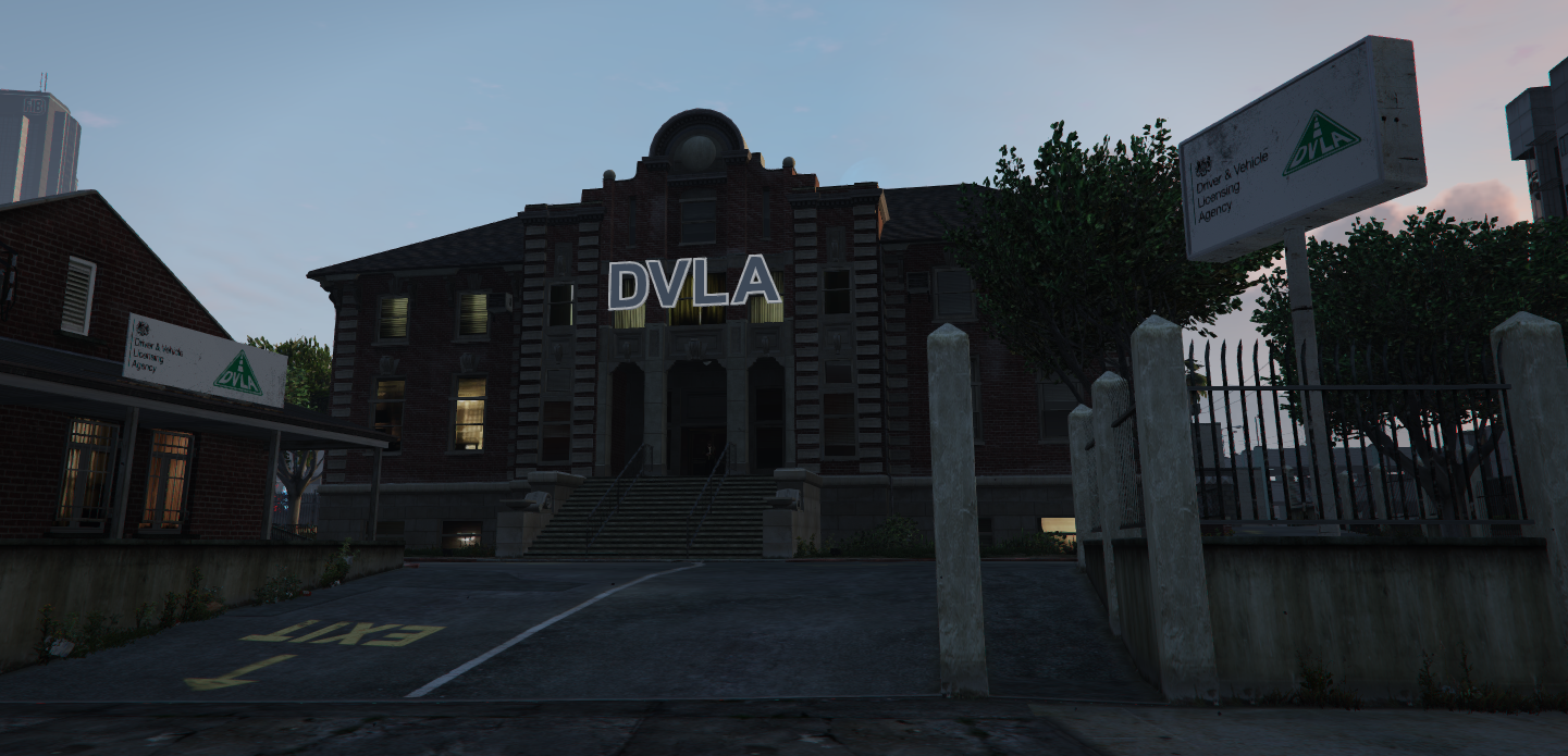 FiveM Ready British DVLA / Driving Test Centre Premium MLO Map. - Payhip