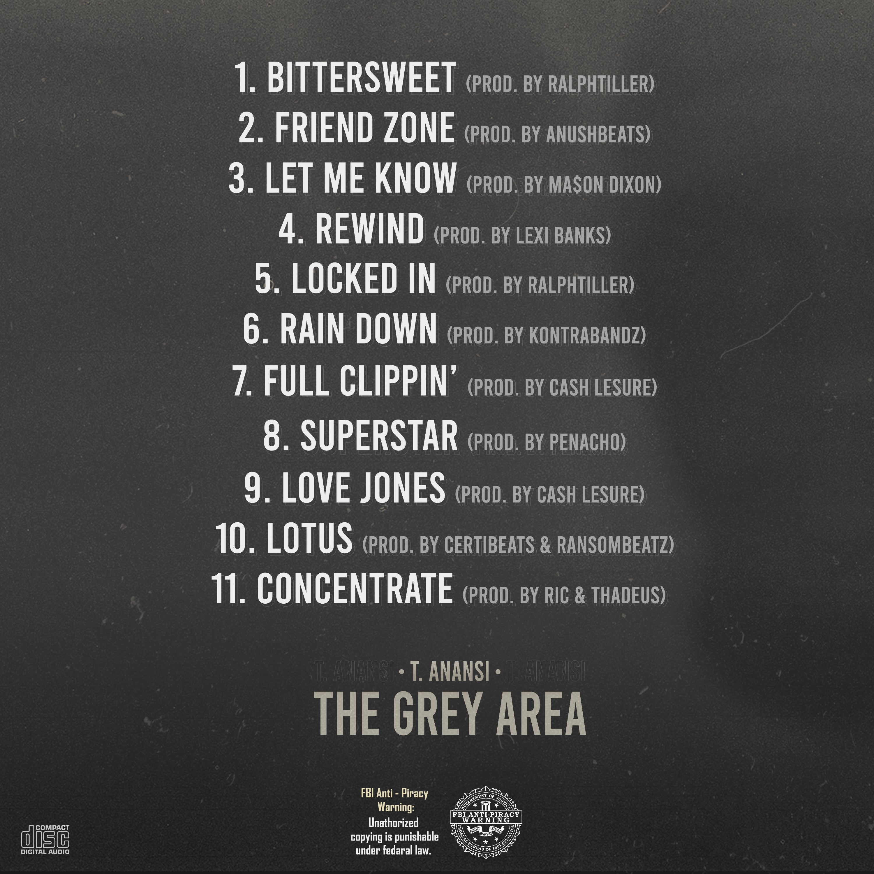 'The Grey Area' (Digital Album) - Payhip