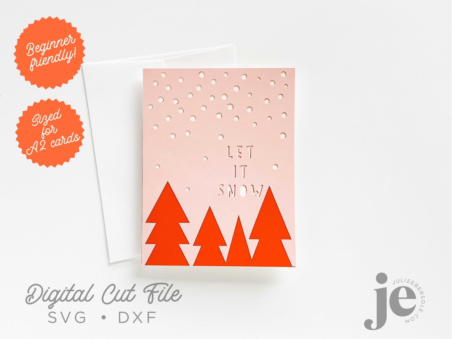 BUNDLE OF 5 MULTI-LAYER HOLIDAY CARD FRONTS - DIGITAL - Payhip