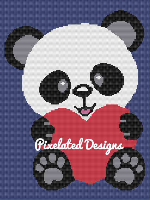 Panda Love SC Toddler Crochet Pattern - Payhip