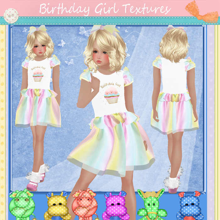 Birthday Girl Textures - Payhip