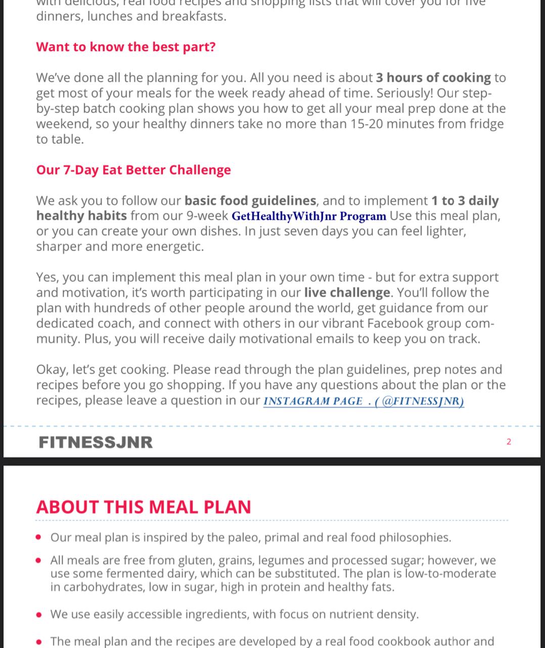 7 DAY MAKE AHEAD MEAL PLAN - Payhip