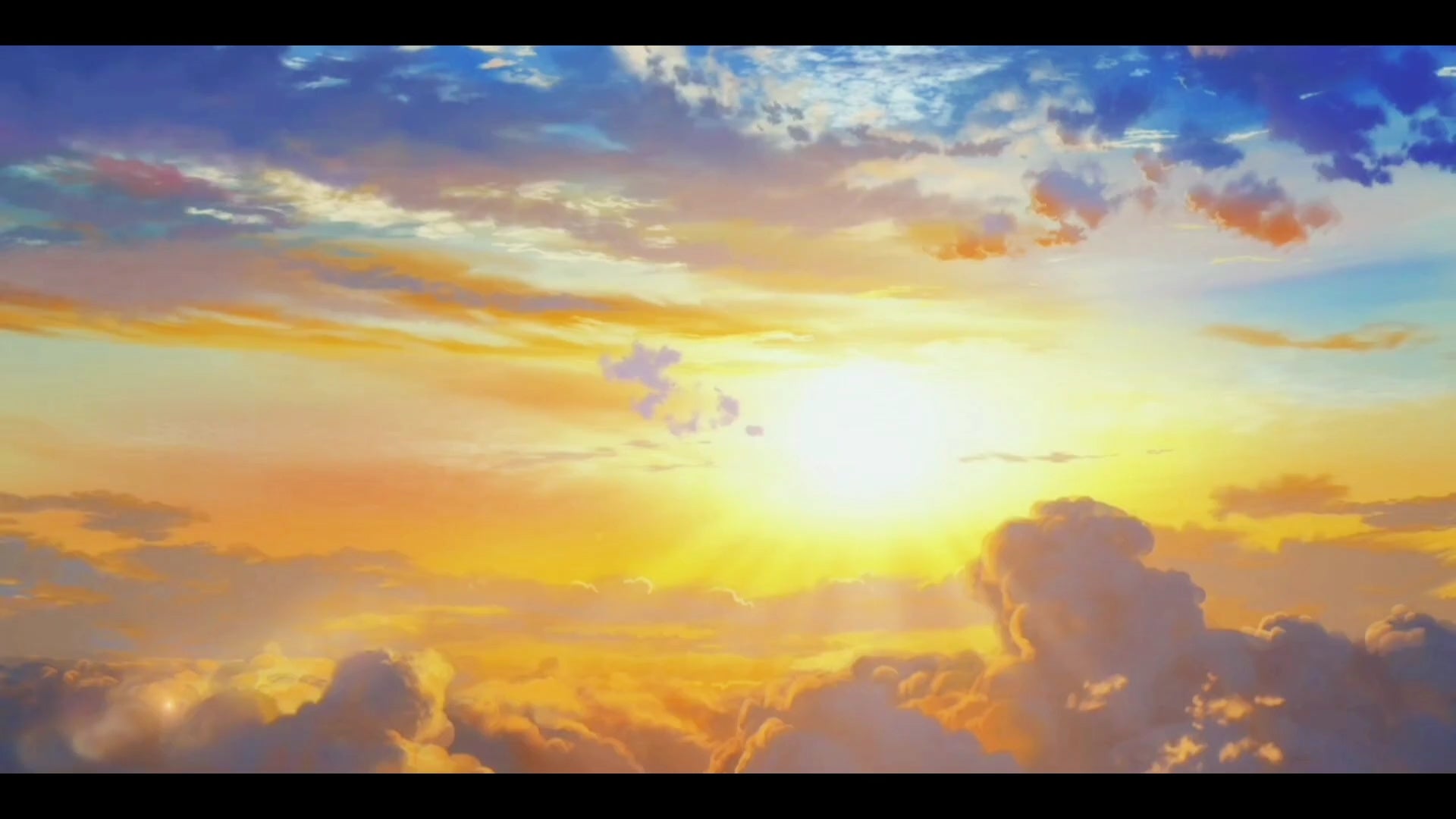 AMV - View of Amazing Sky (Beautiful Anime Scenery of Hakubo) Full HD ...