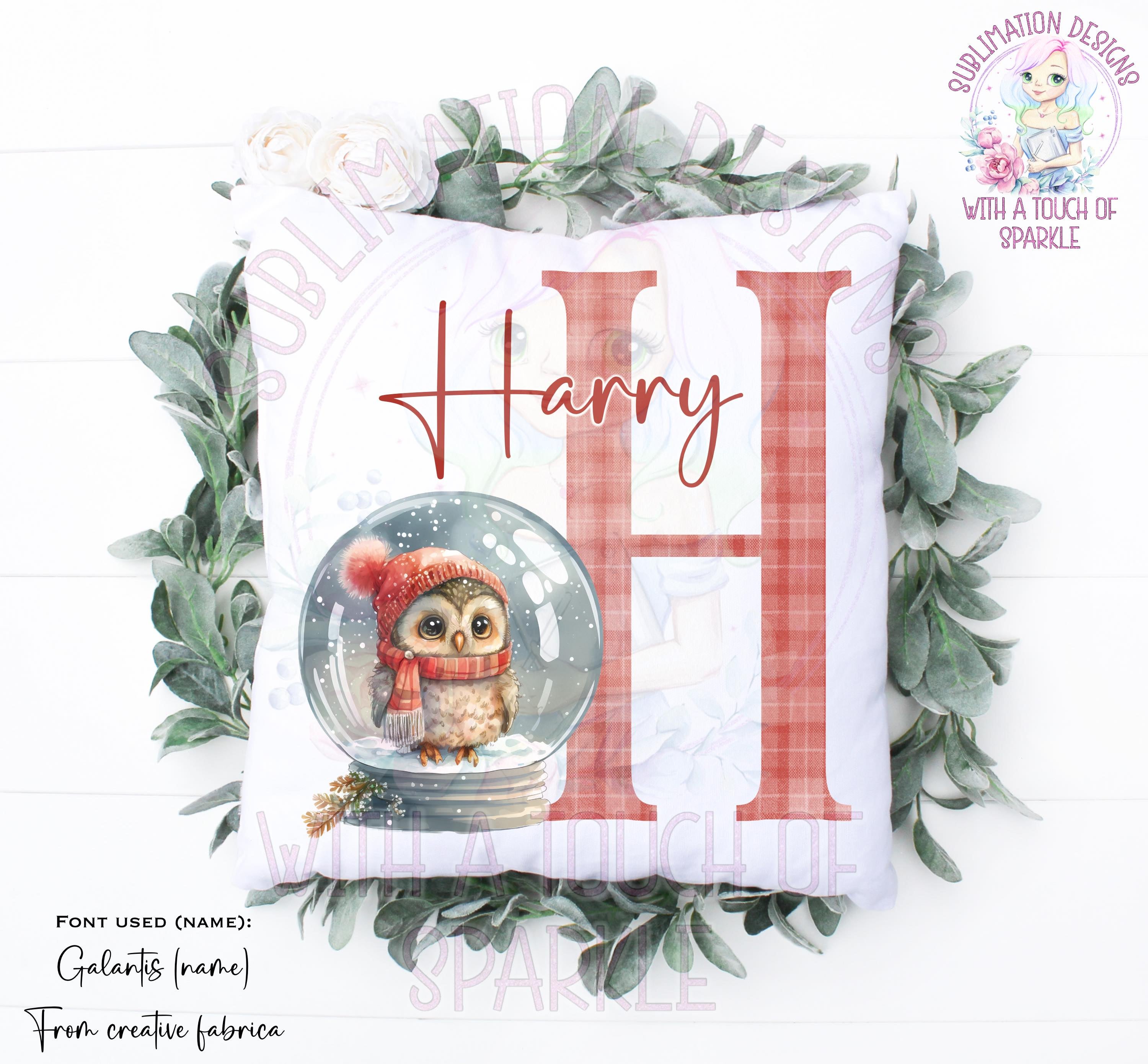 owl snowglobe alphabet - Payhip