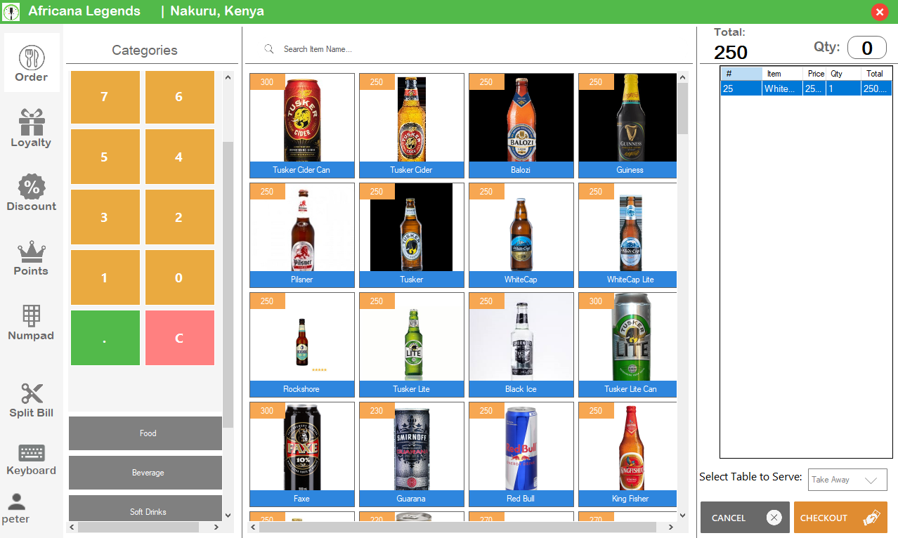 Advanced Restaurant POS System with Mpesa Integration, Touch screen mode and Inventory ...