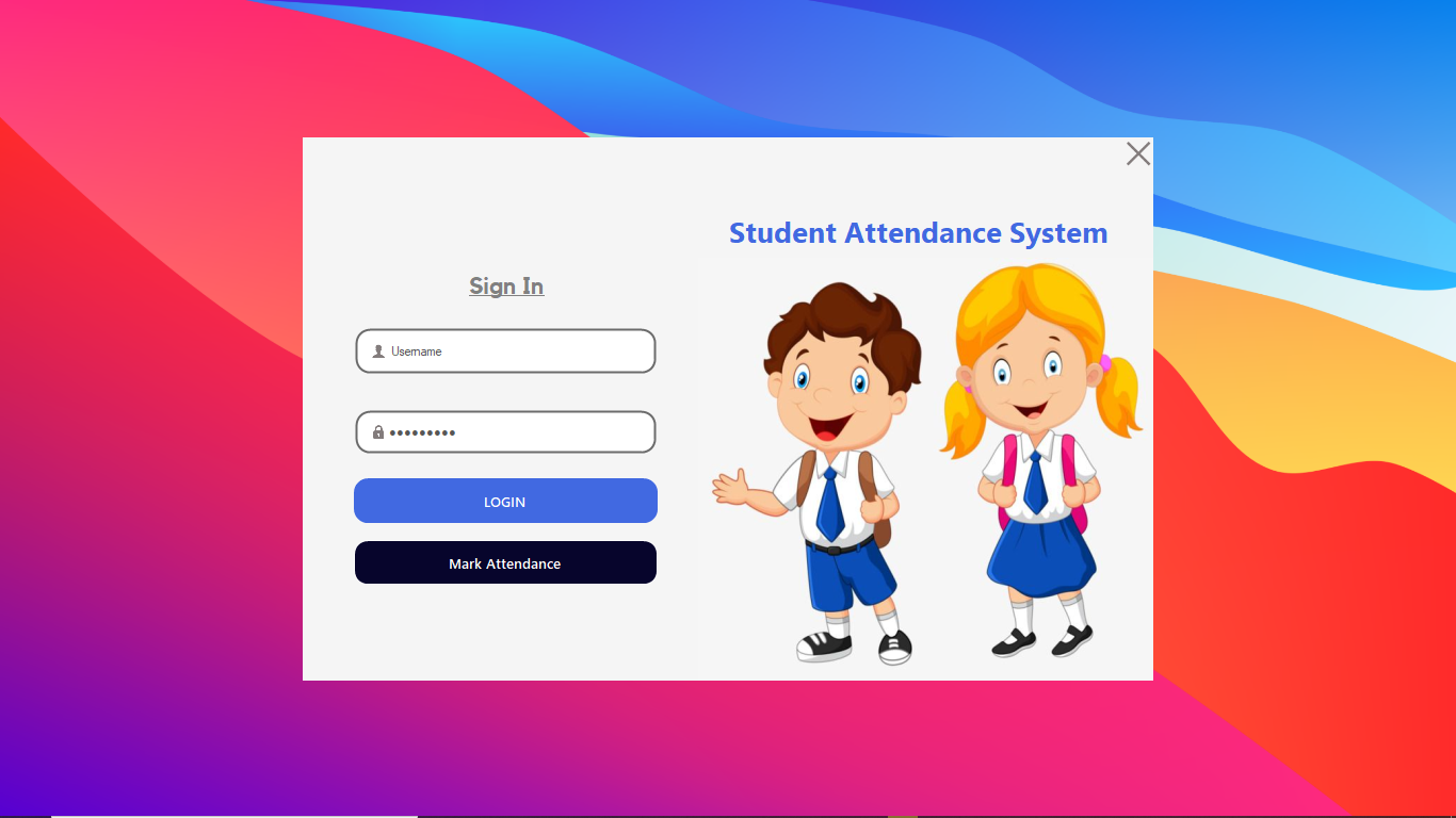 Modern QR Code Student Attendance System with SMS Alerts ID Card ...