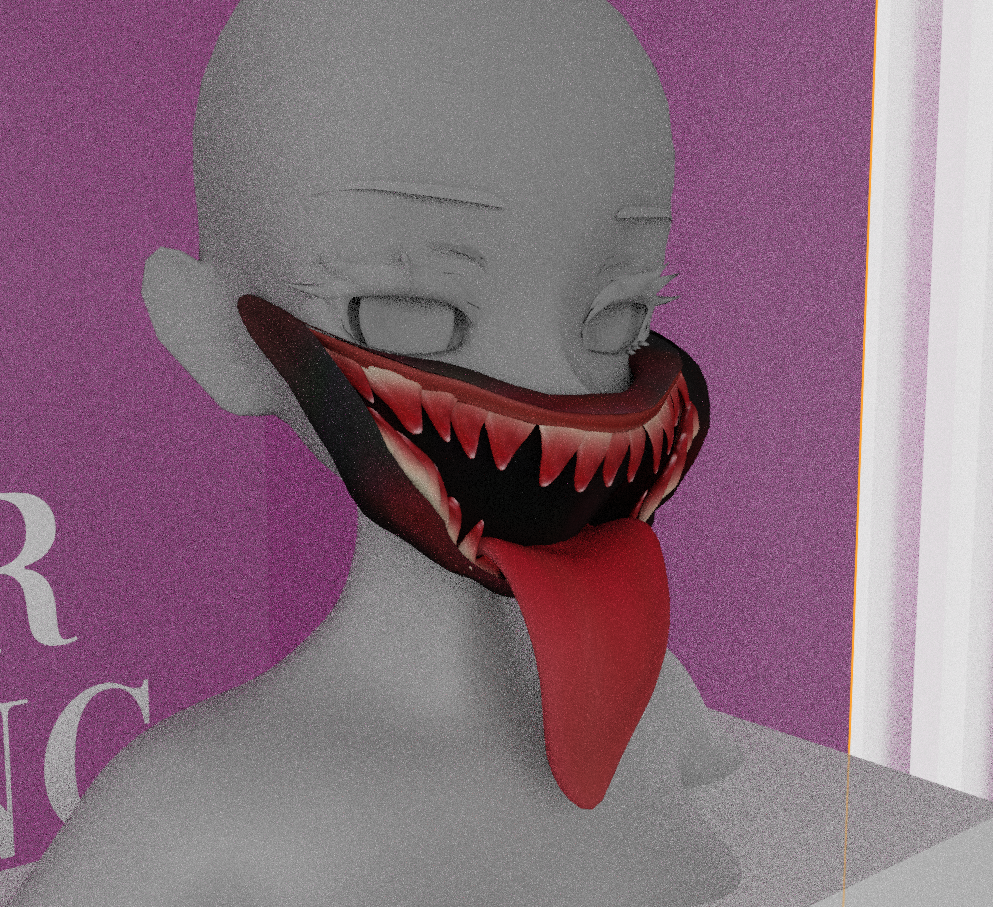 Weirdcore Mouth Mask - Payhip