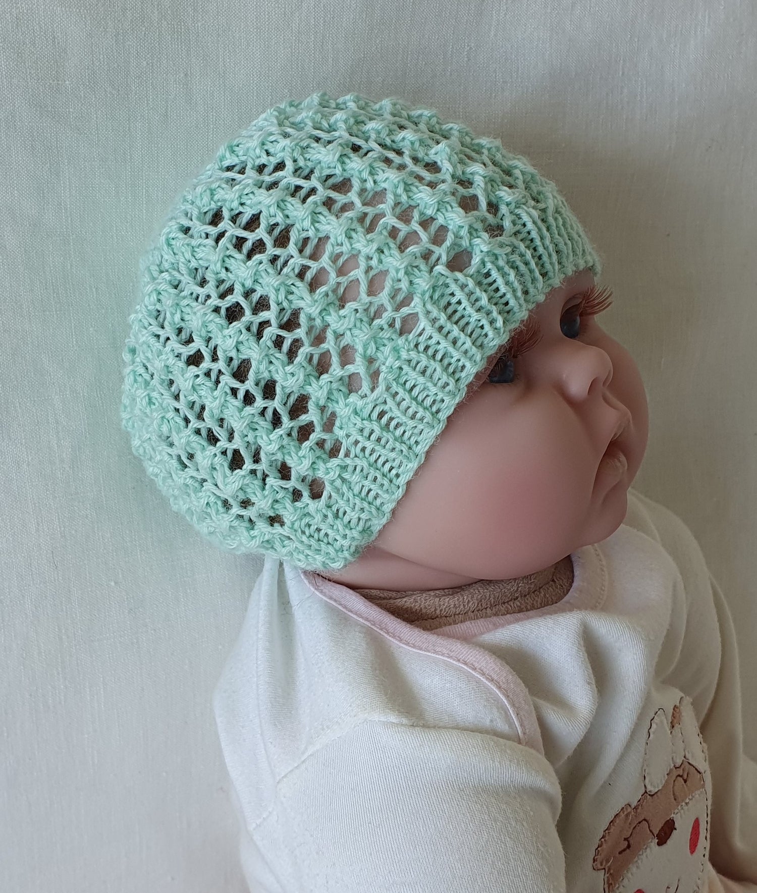 4ply lace Beanie for baby - Rhapsody - Payhip