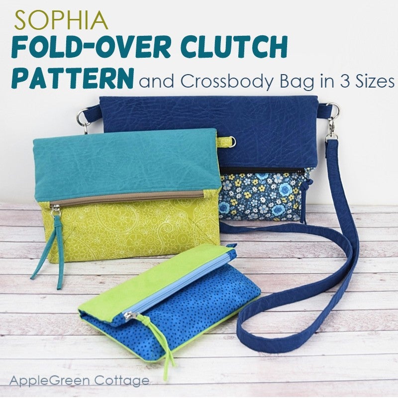 SOPHIA Fold-Over Clutch Pattern