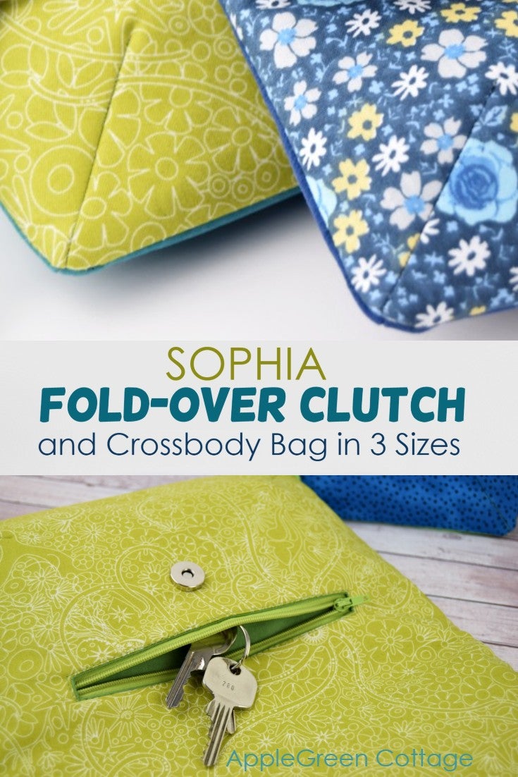 SOPHIA Fold-Over Clutch Pattern