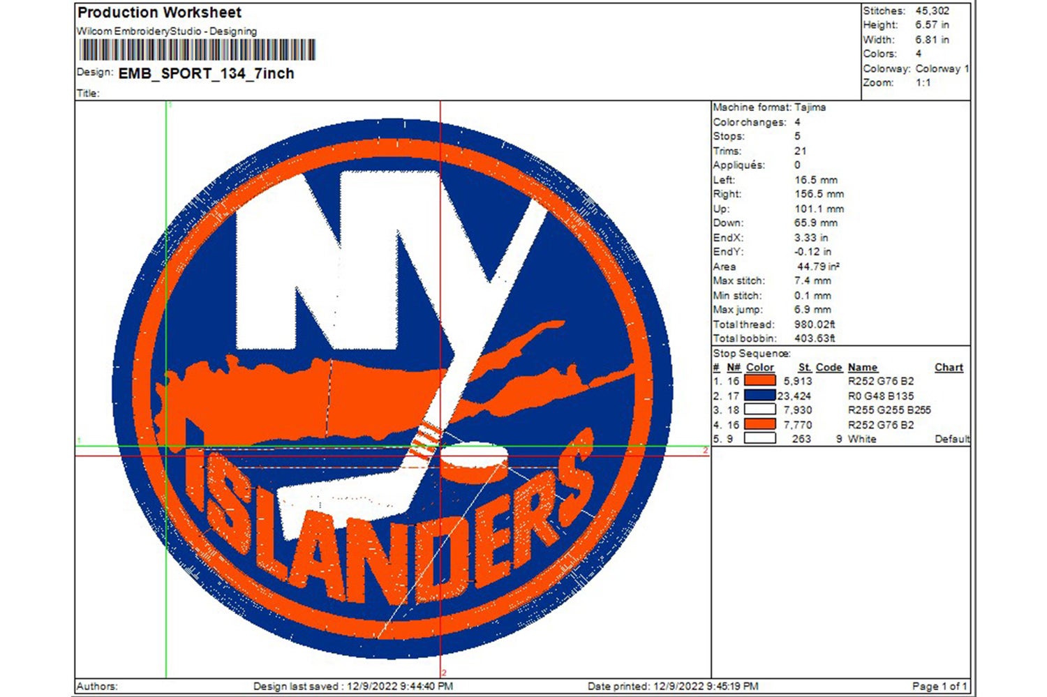New York Islanders Embroidery file, N H L teams Embroidery Designs ...