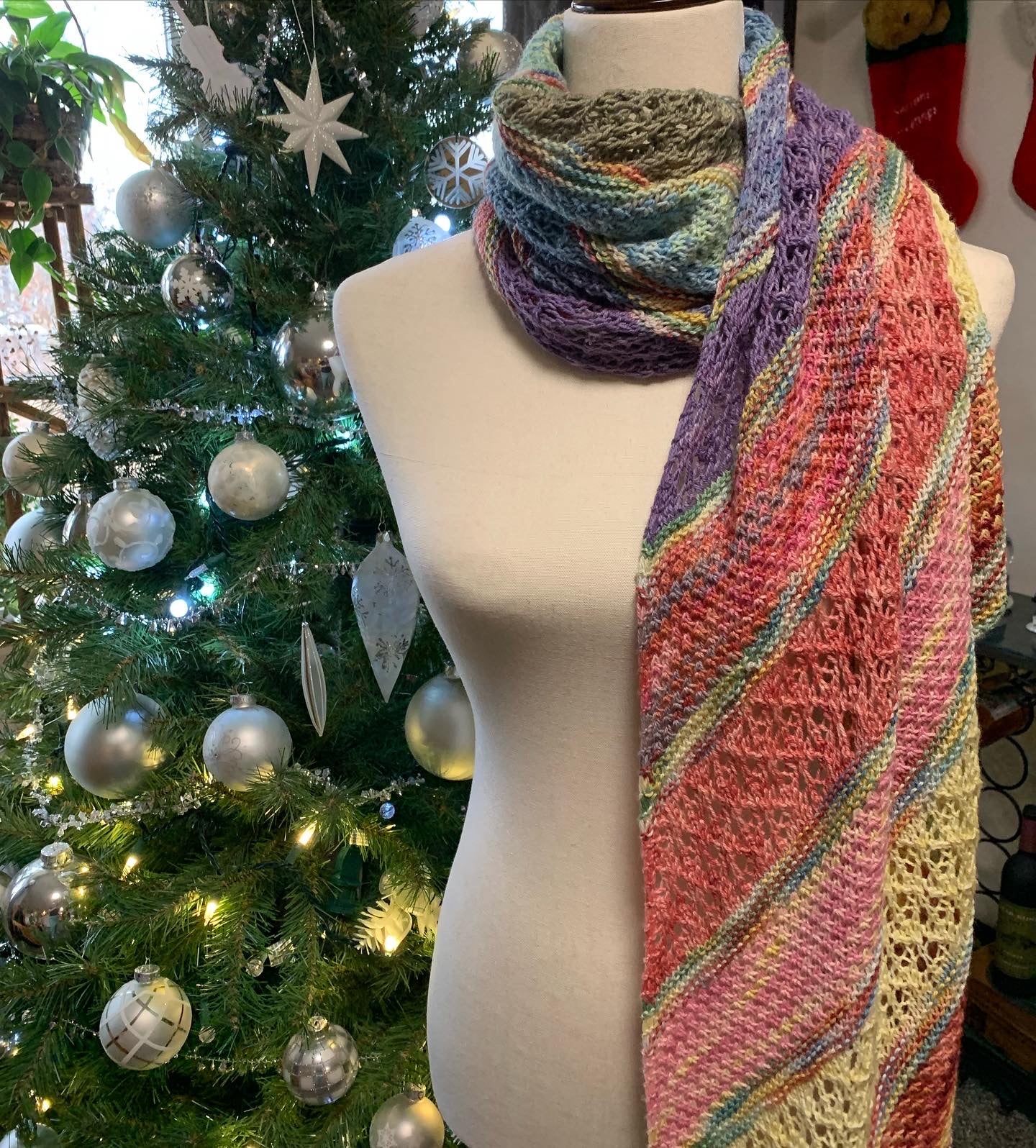 Joyful Advent Wrap Knitting Pattern PDF - Payhip
