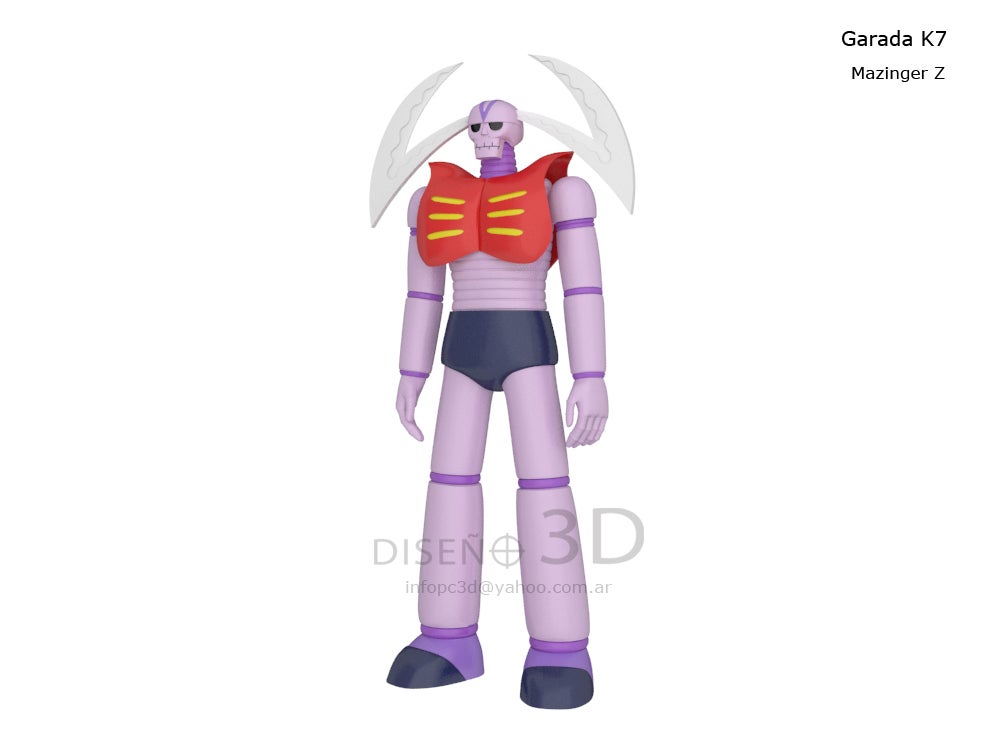 Garada K7 (Bestia Mecánica. Mazinger Z) - Payhip