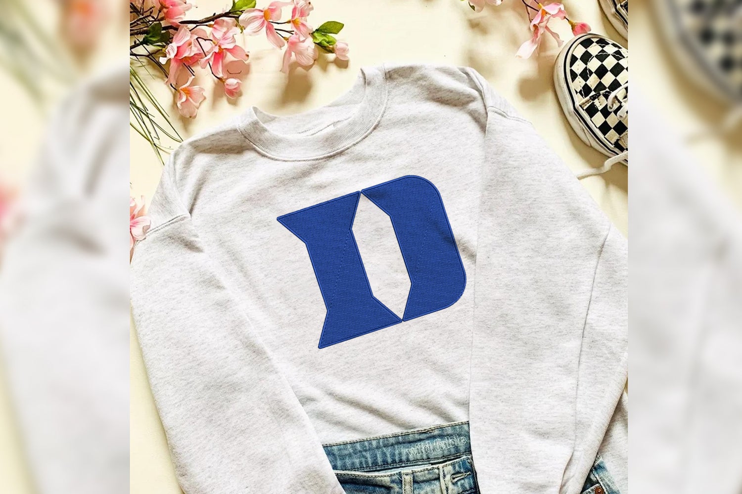 Duke Blue Devils Football Team Embroidery file, NCAAF teams Embroidery ...