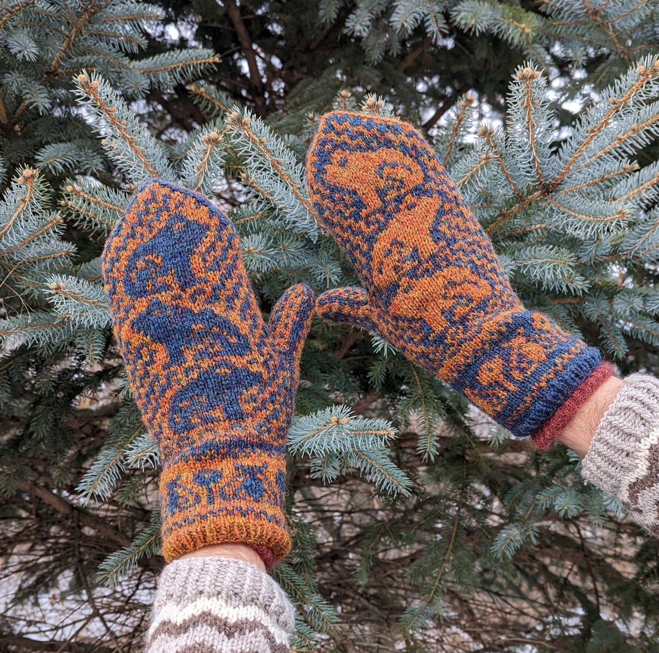 Bullfrogs Abound! mittens & muffatees pattern - Payhip