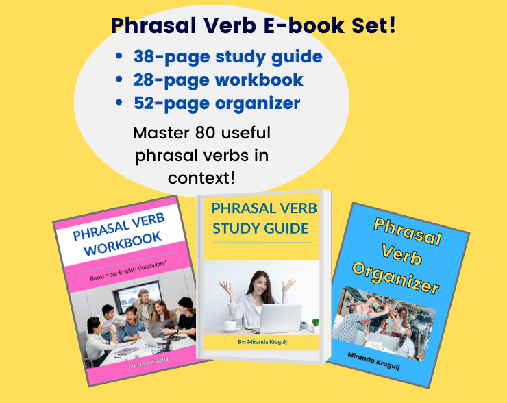 Phrasal Verb E-book - 3 Books! - Payhip