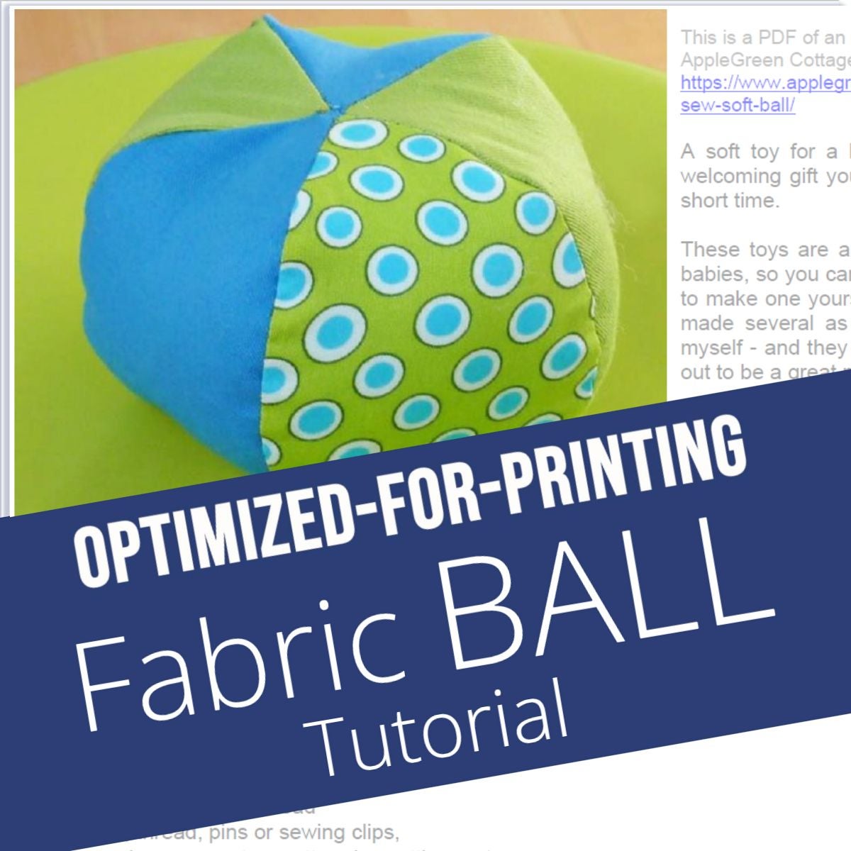 Diy Napkins Two Ways - Printable Tutorial PDF