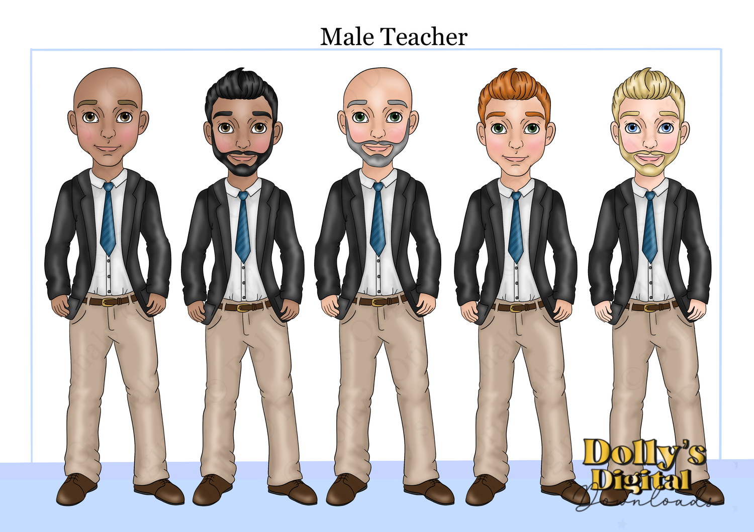 Male Teacher Bundle - Payhip