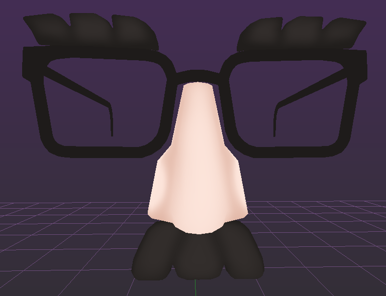 Groucho Marx Glasses - VRChat Asset - Payhip