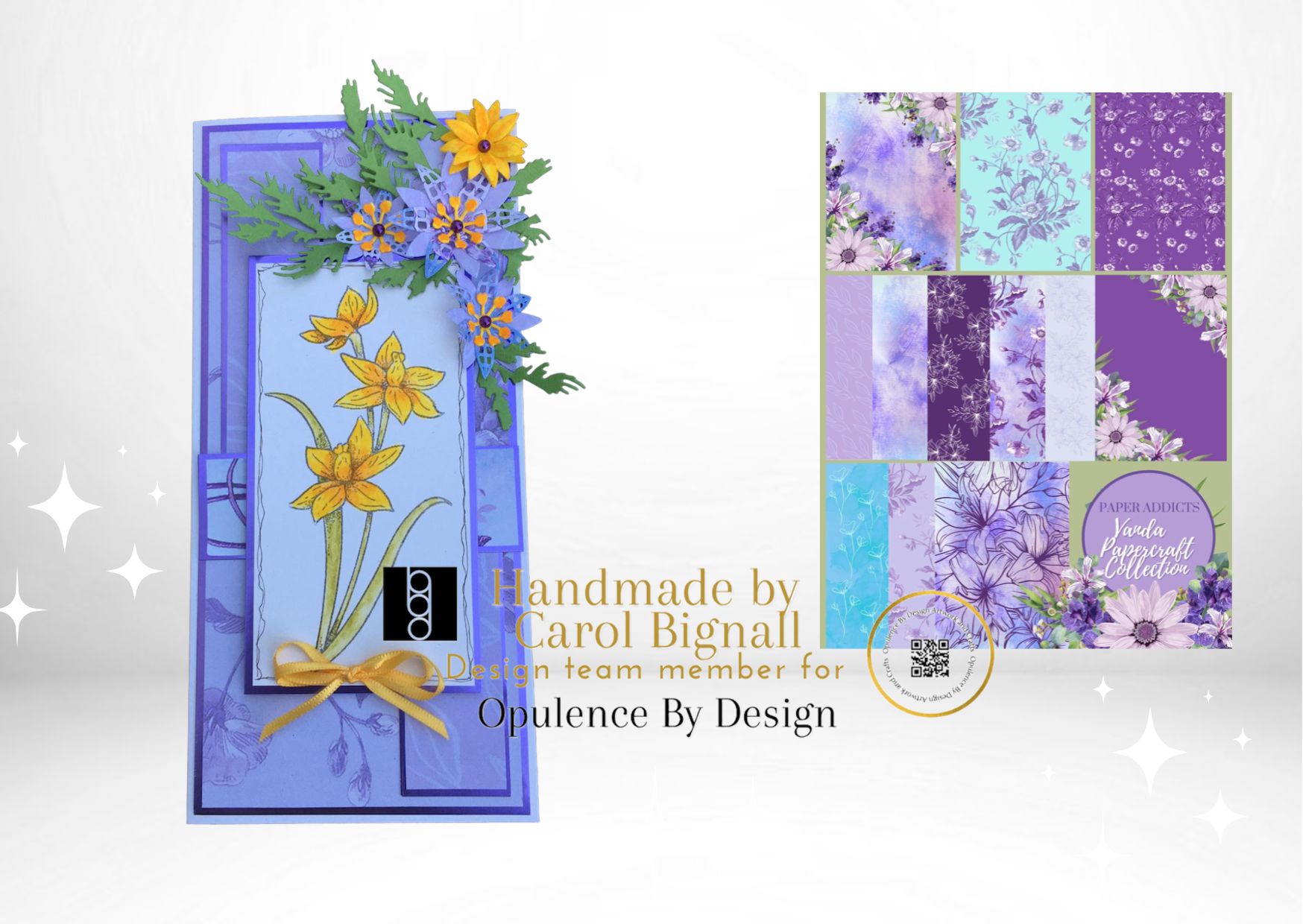 Paper Addicts Vanda Papercraft Collection - 12 Printable Pages