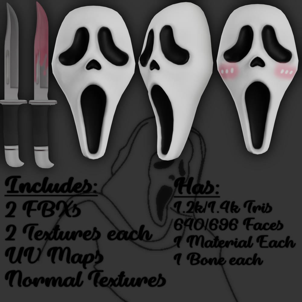 Tom (The ghost) (Free in server) - VRChat Asset - Payhip