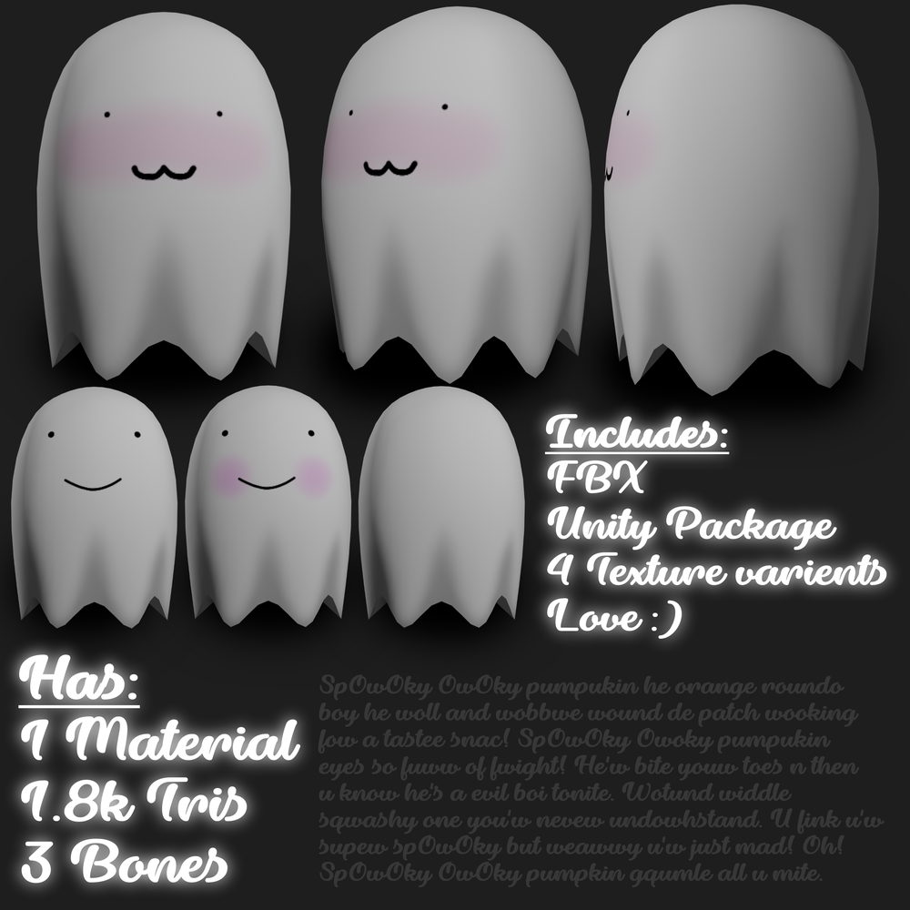Ghost Face/Scream mask (FREE IN SERVER) - VRChat Asset - Payhip