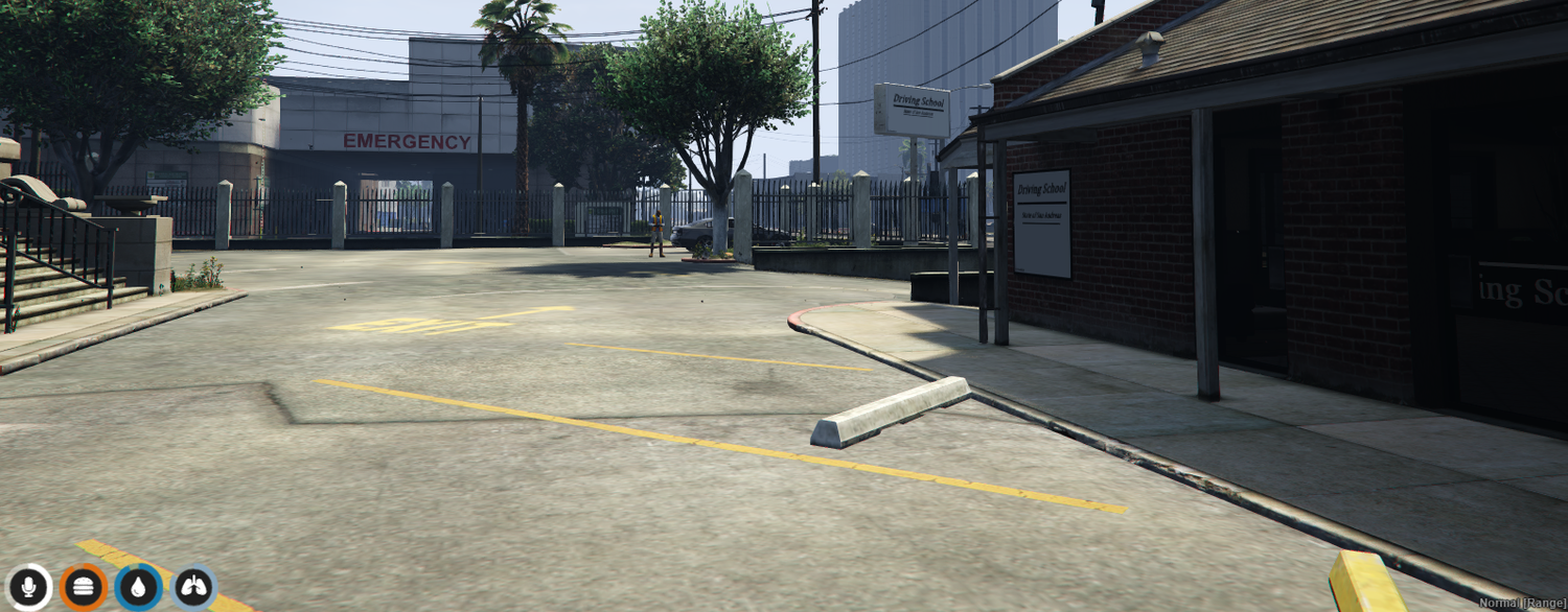 FiveM Ready MLO Driving Test Centre, DMV Test Centre, Driving Test Map ...