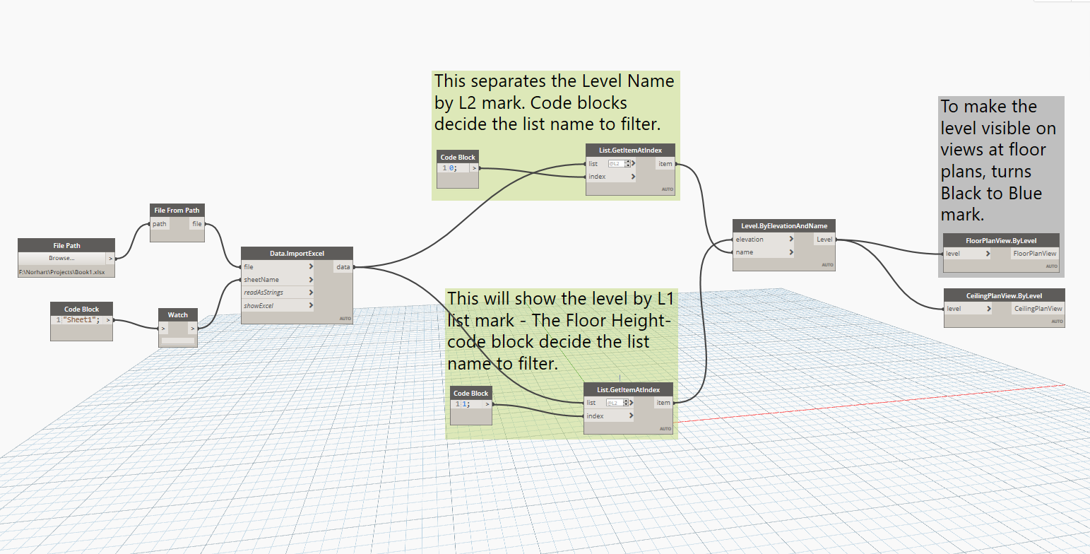 Dynamo for Creating levels in Revit 2022 - Payhip