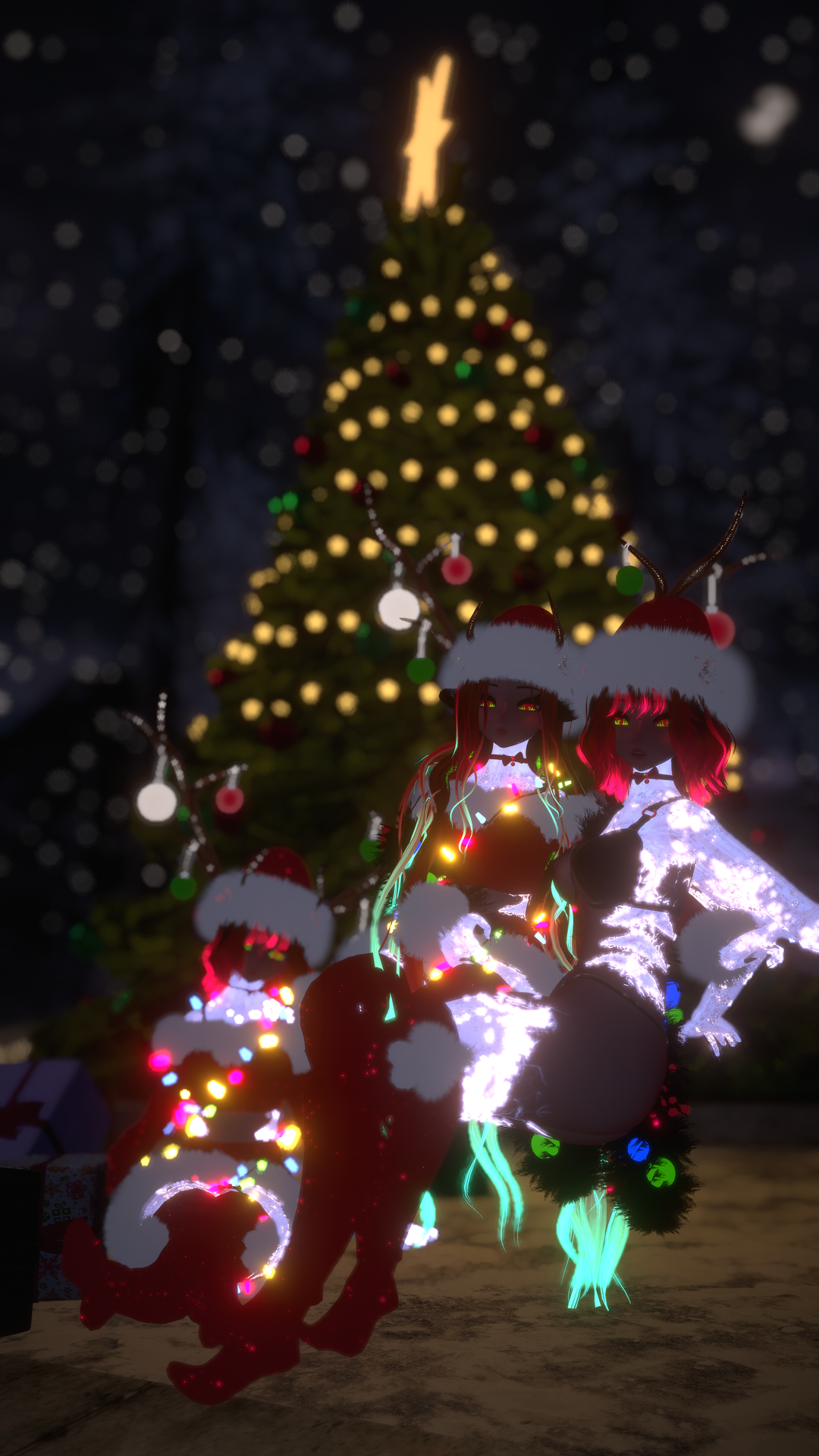 Riyana The Reindeer 3.0 Vrchat Avatar (DPS, NonDPS, Optimized, and ...