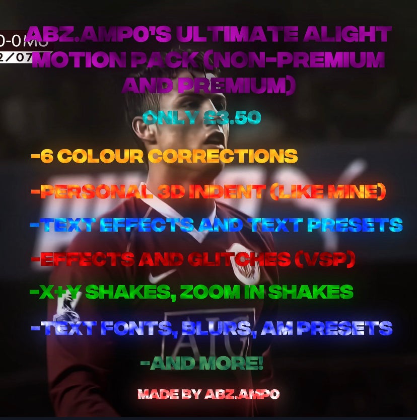 Abz.amp0’s ULTIMATE editing bundle (with personal 3d indent) - Payhip