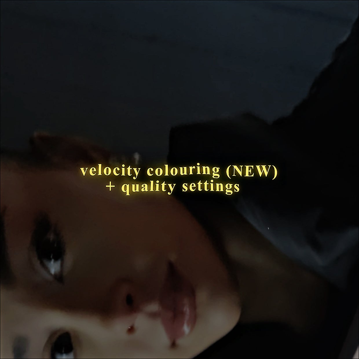 velocity colouring (NEW) quality settings - Payhip
