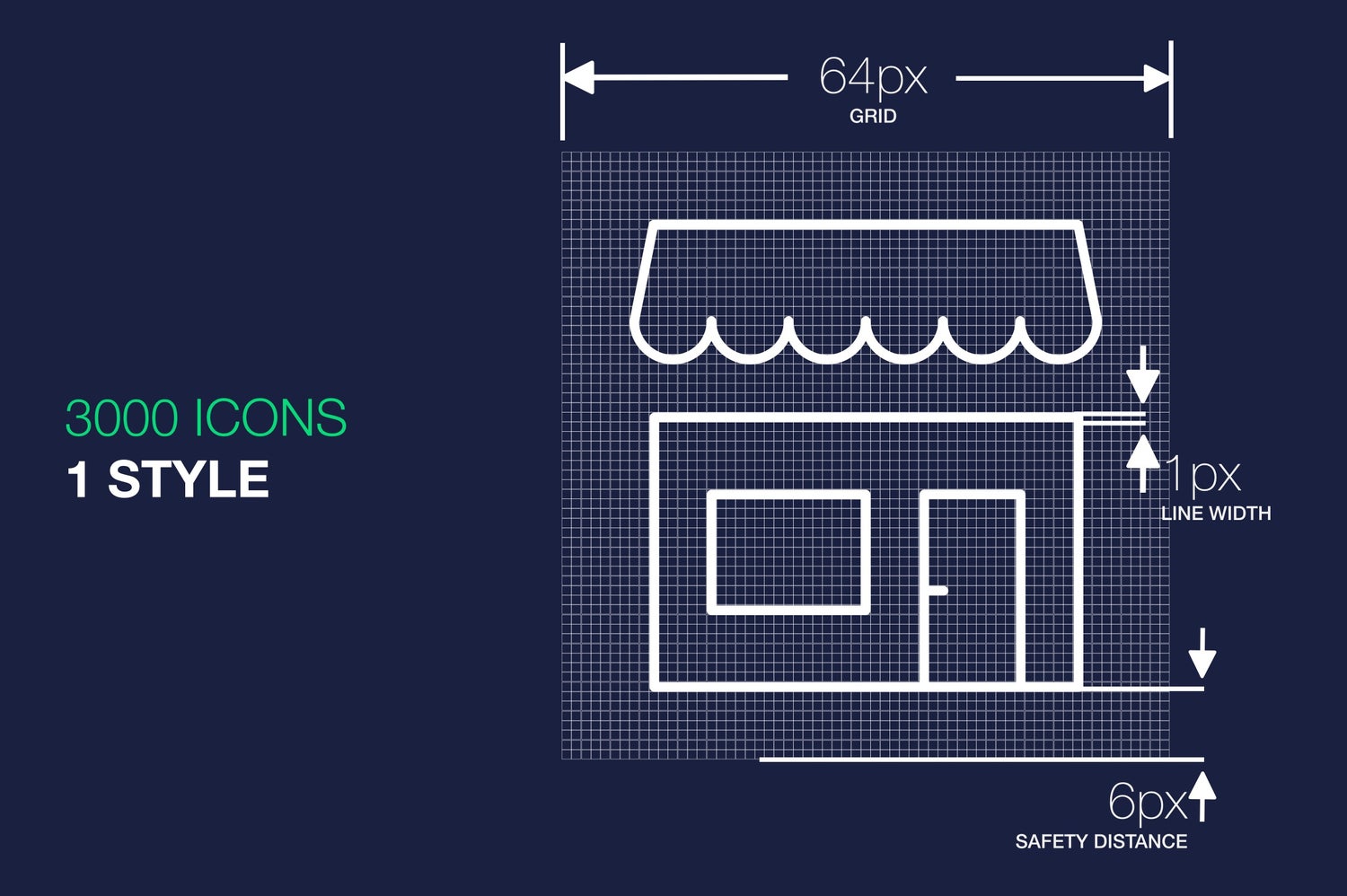 Thin Line Icons: Mega bundle with 3000 icons - Payhip