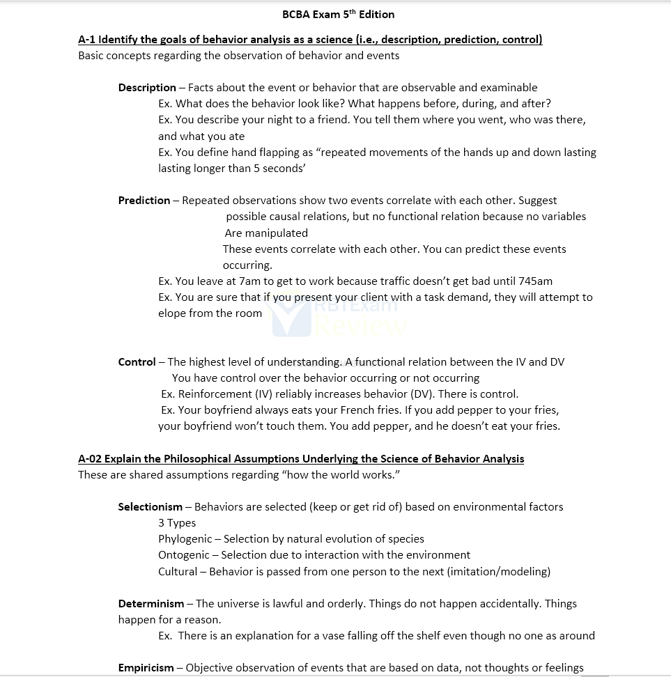 ABA Exam Review - Payhip