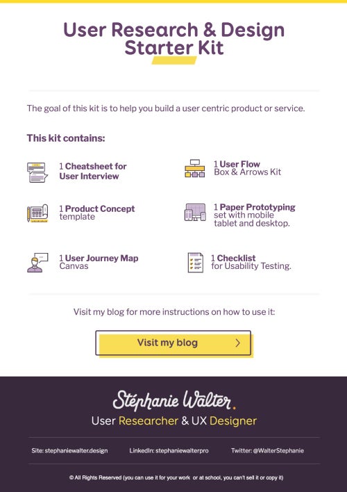 User Interview and Follow Ups Questions Cheatsheet