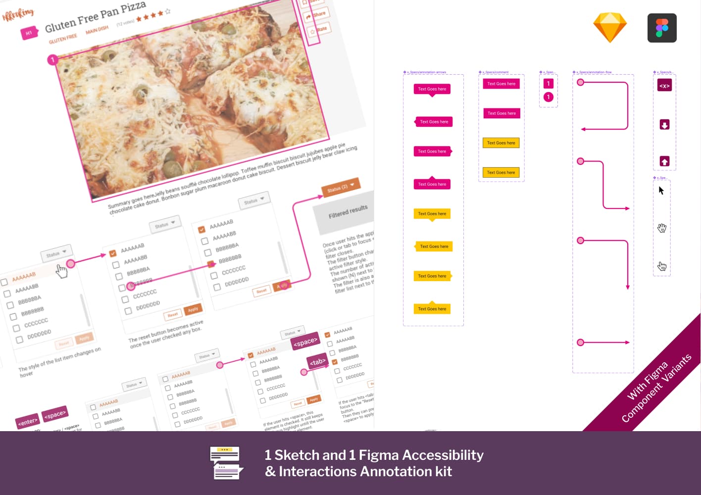 Accessibility & Interactions Documentation Kit