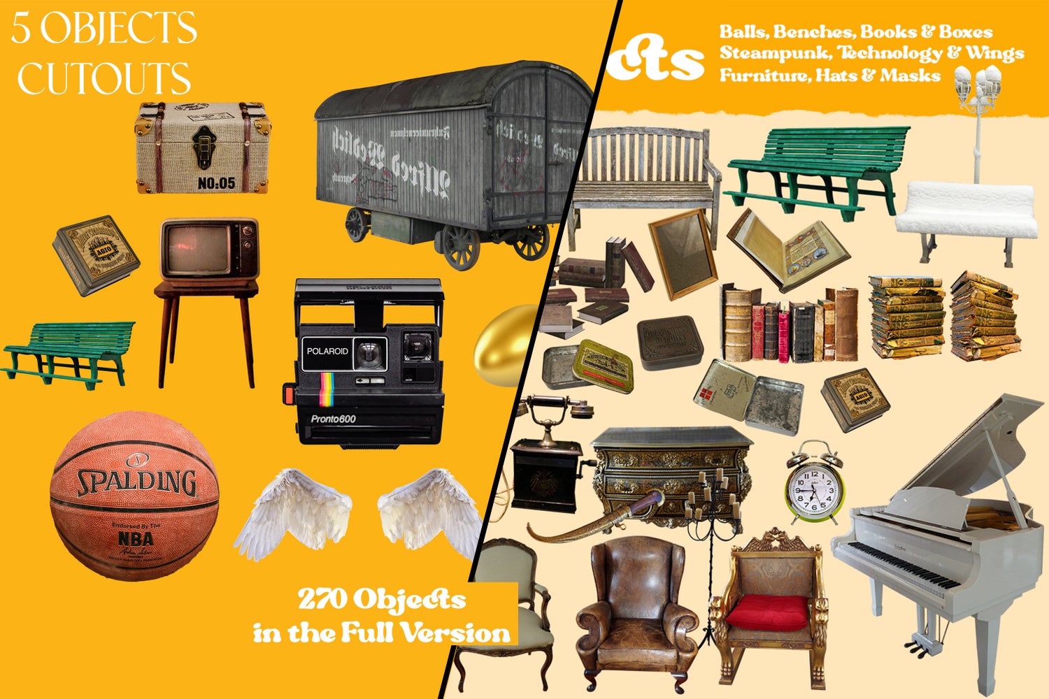 Collage Heaven - Collage Kits, Elements, Books & Resources