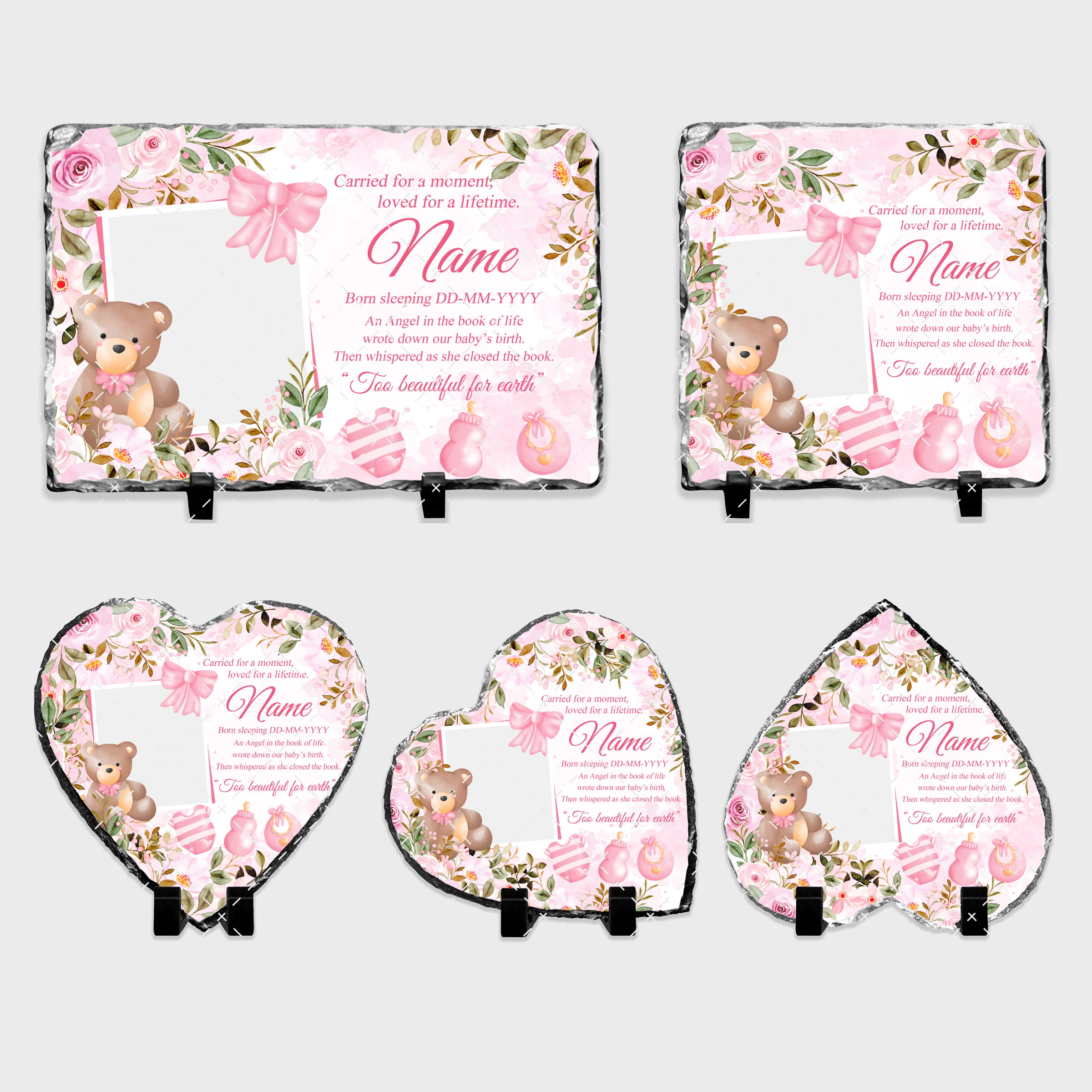 Baby Loss Memorial Slate Pink - Payhip