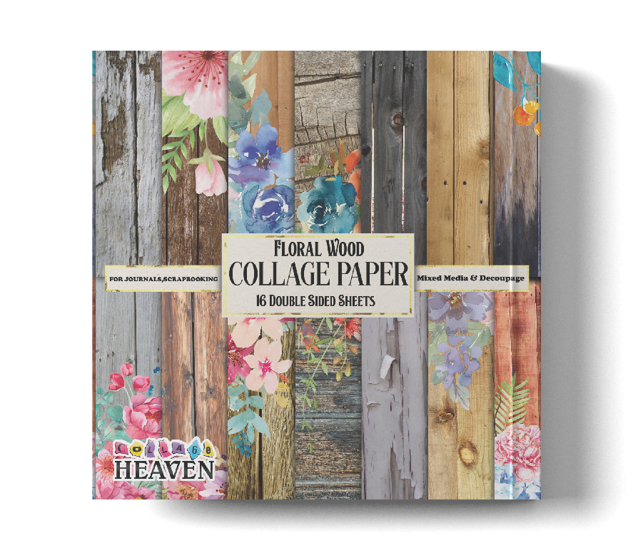Collage Paper Books