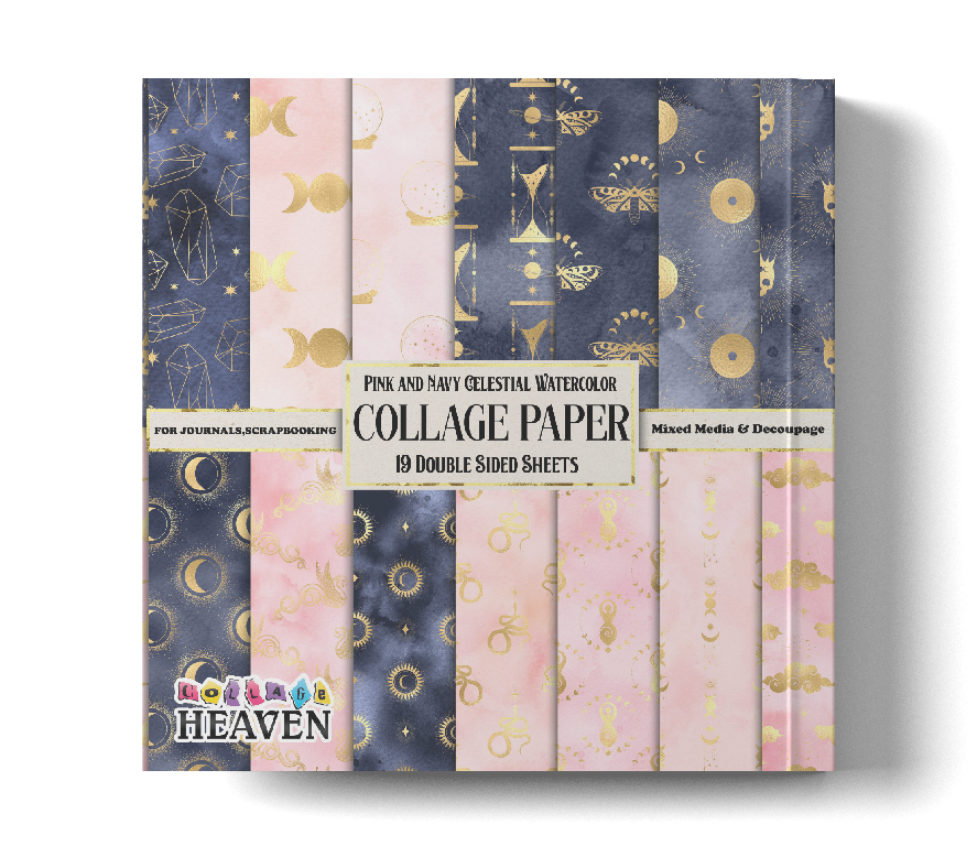 Collage Paper Books