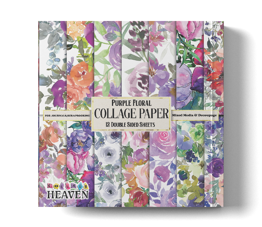 Collage Paper Books