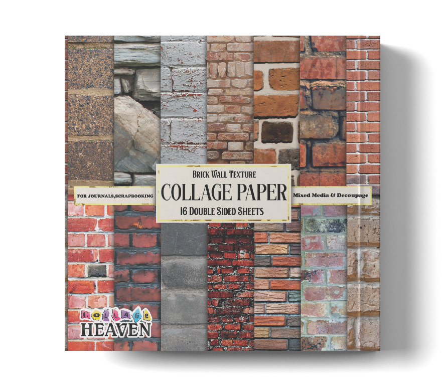 Collage Paper Books